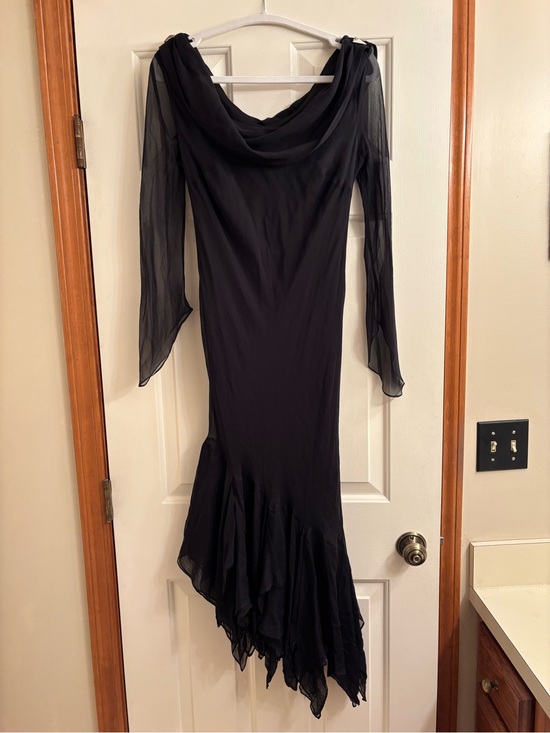 Robbie Bee | Dresses | Robbie Bee Black Silk Fairy Dress | Poshmark